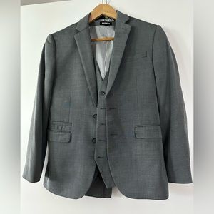Express | Suits & Blazers | Mens 3 Piece Gray Suit | Poshmark